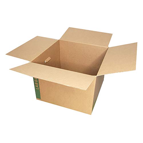 Large Moving Boxes Pack of 12 with Handles– 20" x20" x15" – Cheap Chea ...