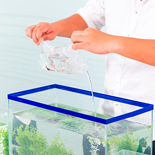 APQ Clear Plastic Fish Bags 6" x 12", Pack of 100 Large Fish Bags for ...