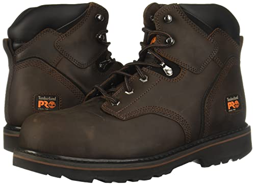 Timberland PRO mens Pit 6 Inch Steel Safety Toe Industrial Work Boot ...