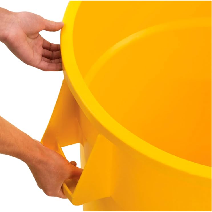 Regal Altair Round Commercial Trash Can. Waste Container for Home, Sid ...