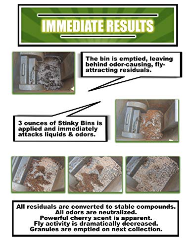 Stinky Bins - Garbage Odor & Sludge Control - Absorbing Granules & Che ...