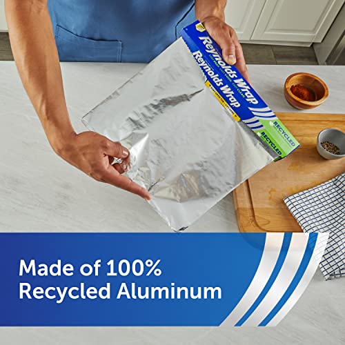 Reynolds Wrap Recycled Aluminum Foil, 200 Square Foot Roll - Trash Rite