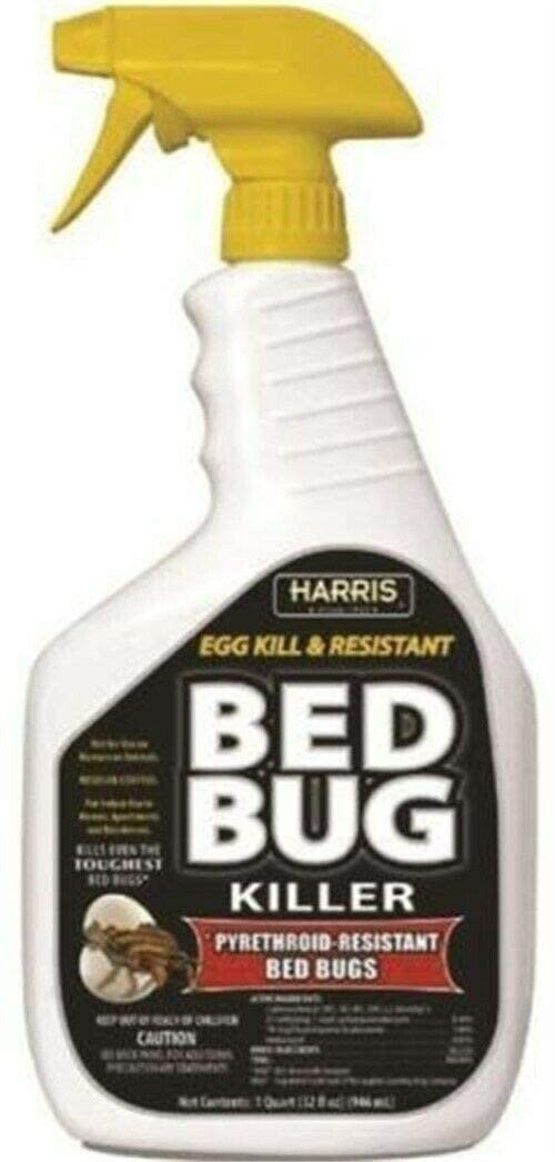 HARRIS White Label Bed Bug Killer, Liquid Spray with Odorless and Non ...
