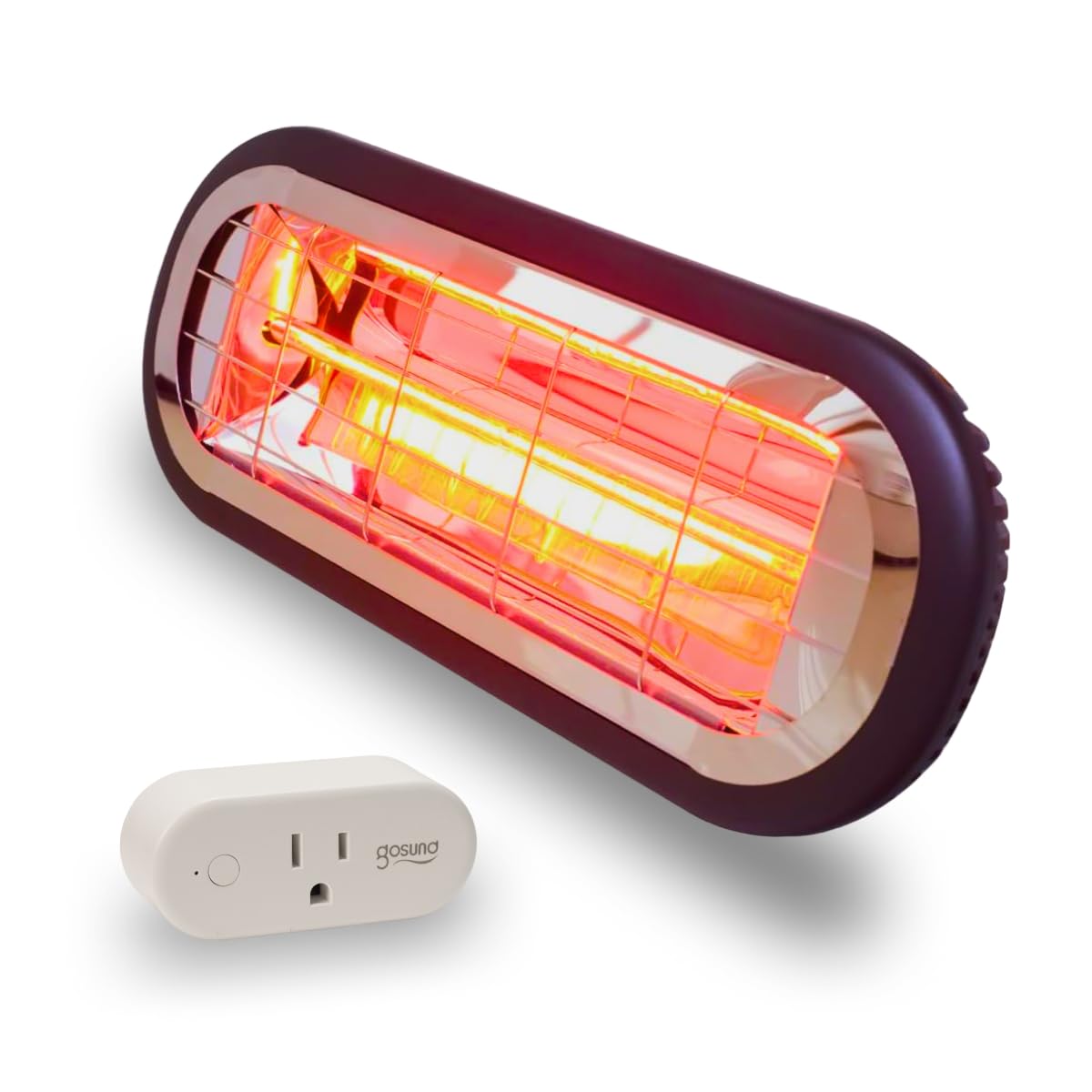 Amaze Electric Halogen Infrared Wifi Patio Heater 1500w with Smart WIF ...