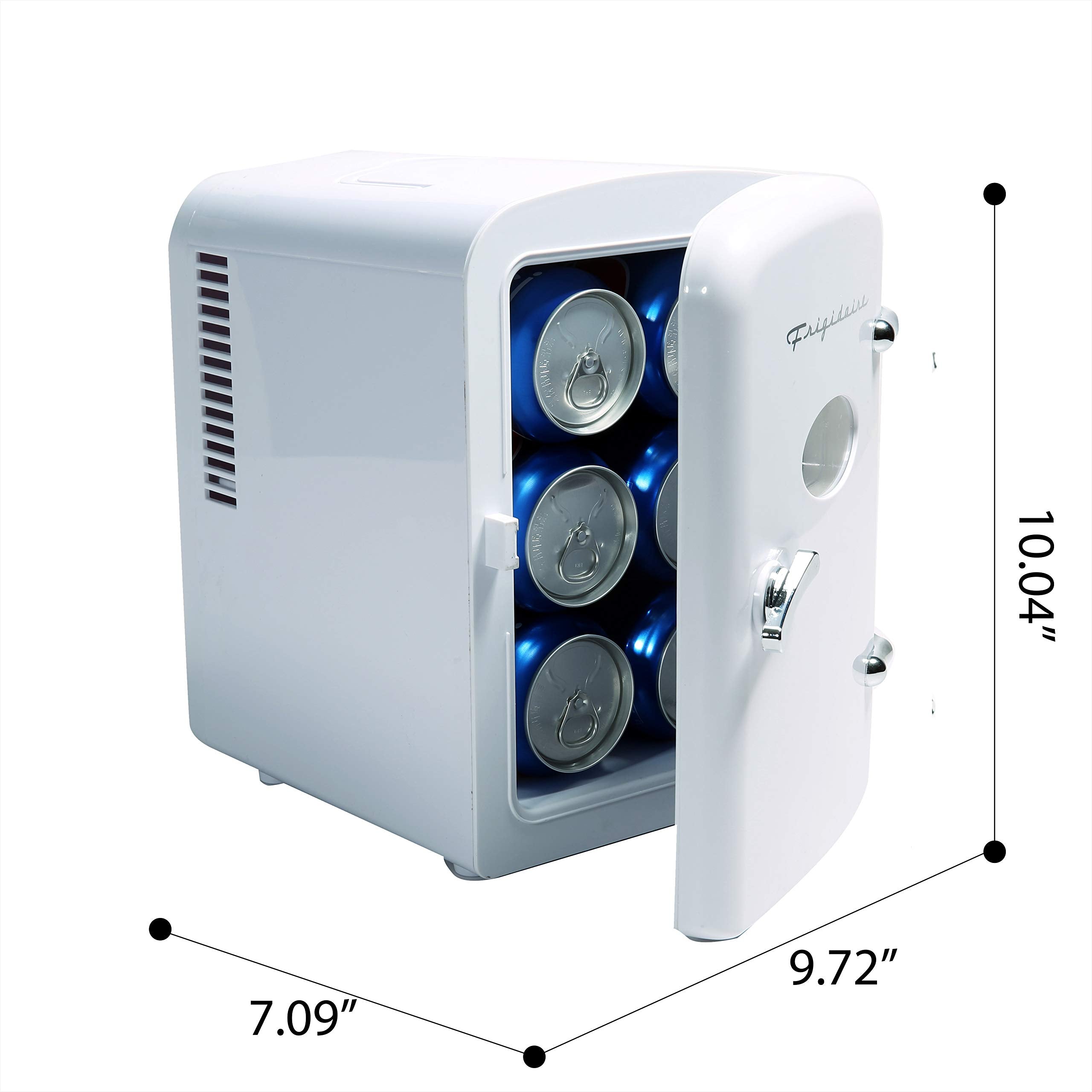 Frigidaire EFMIS129-WHITE 6 Can Beverage Cooler, White,4 Liters - Trash ...